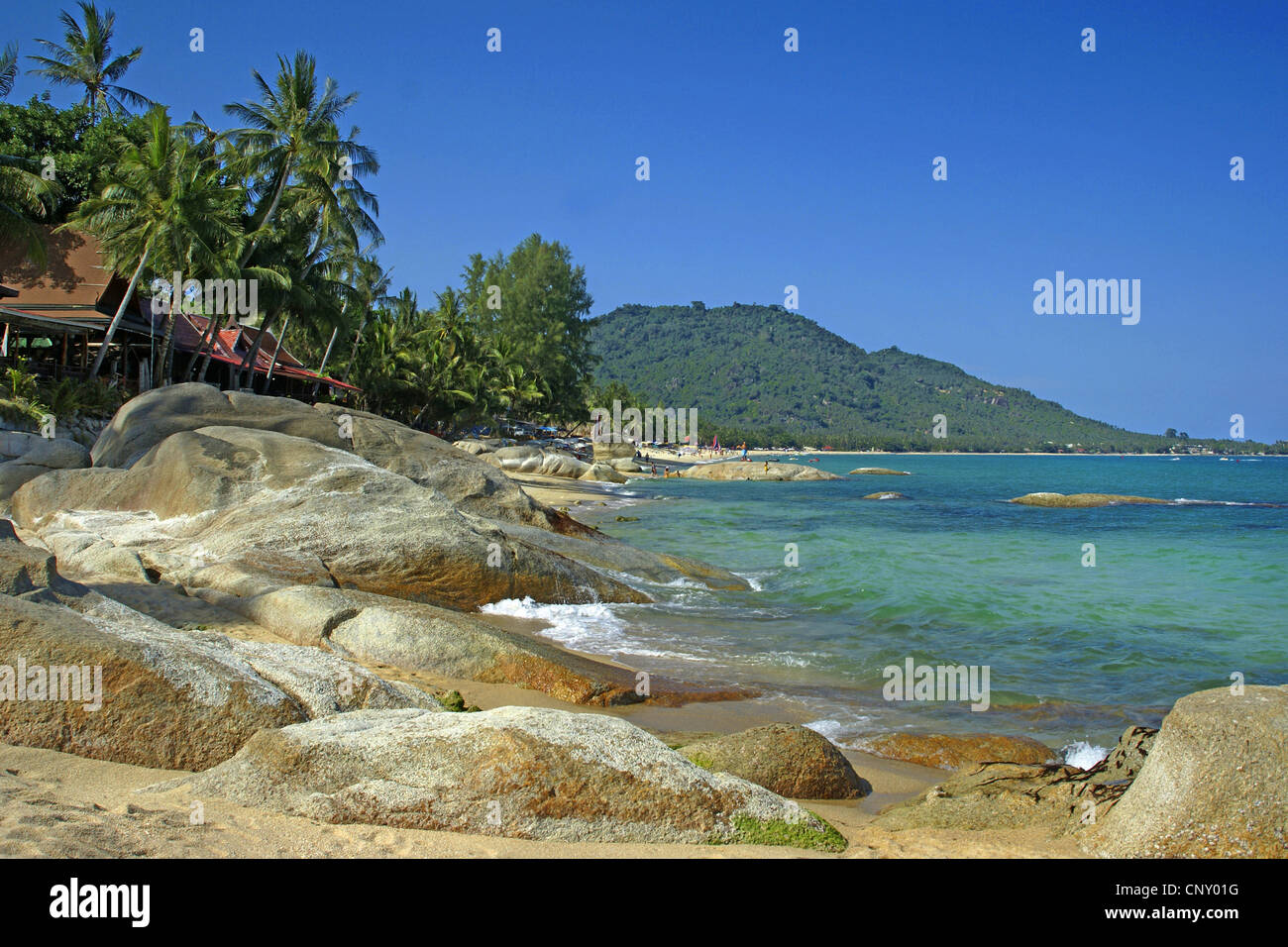 Lamai-Beach, Thailand, Ko Samui, Lamai Stock Photo - Alamy