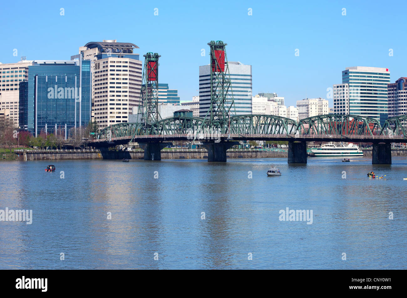 Portland Oregon a pacific northwest destination Stock Photo - Alamy
