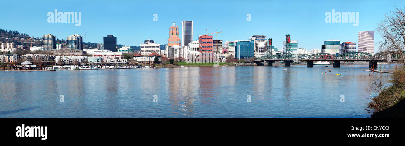 Portland Oregon a pacific northwest destination Stock Photo - Alamy