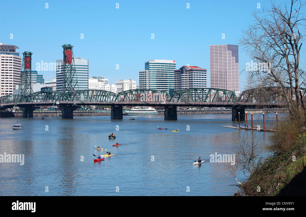 Portland Oregon a pacific northwest destination Stock Photo - Alamy