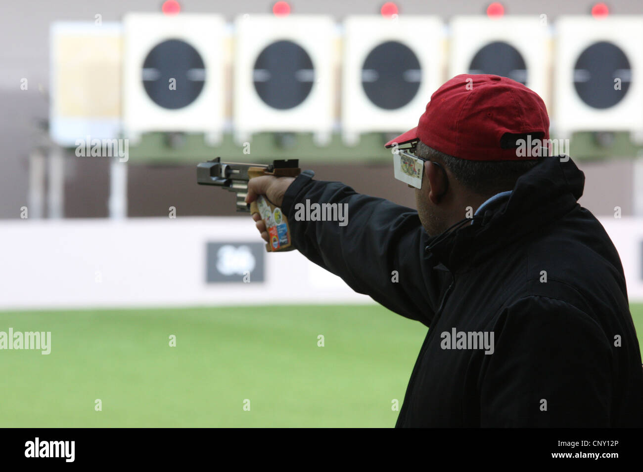 Said AL HASHMI of Oman ISSF Shooting World Cup Men's 25m Rapid Fire ...