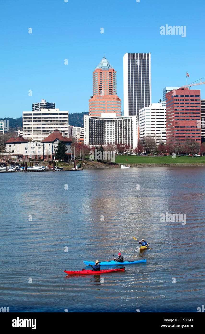 Portland Oregon a pacific northwest destination Stock Photo - Alamy