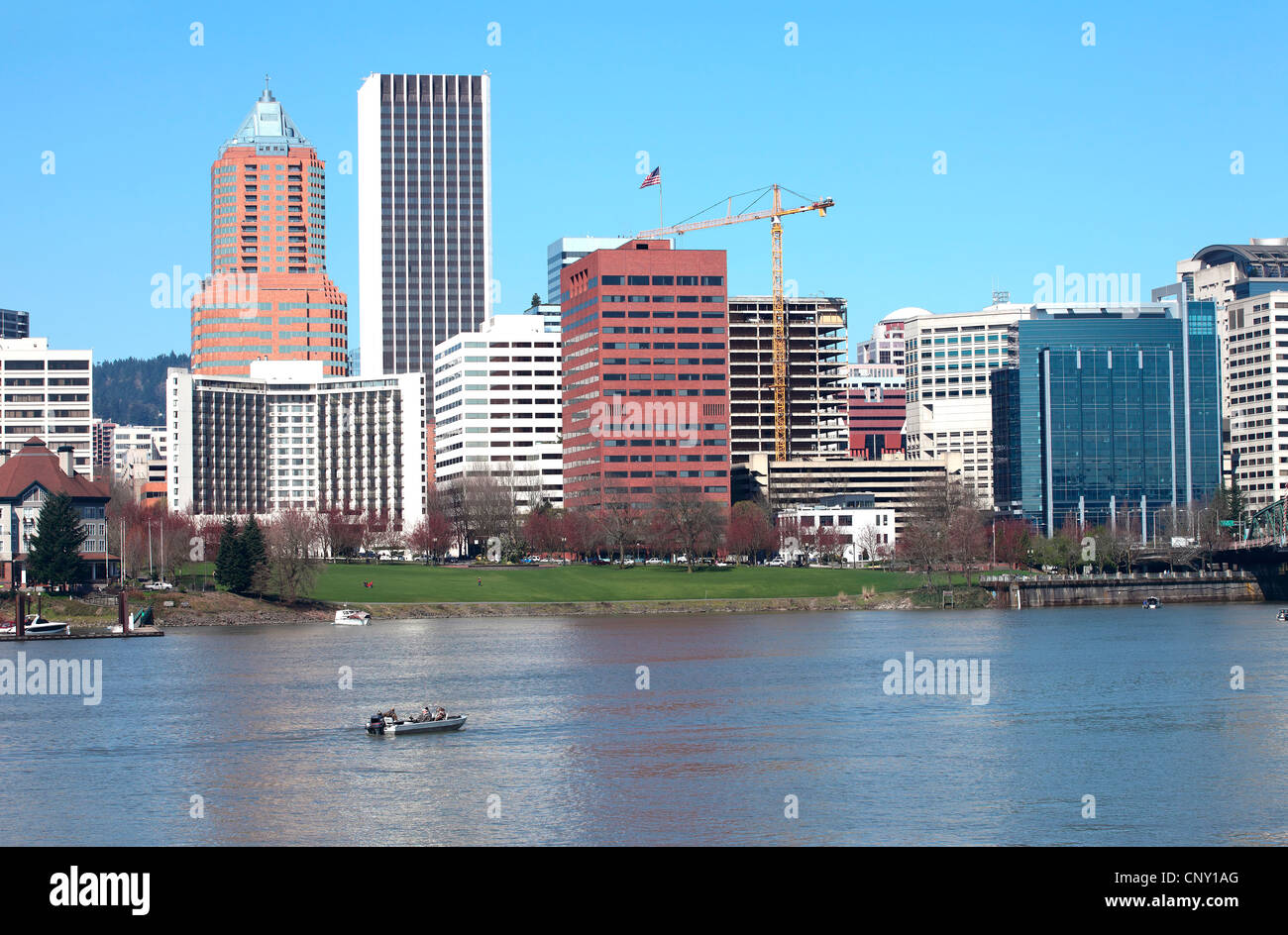 Portland Oregon a pacific northwest destination Stock Photo - Alamy