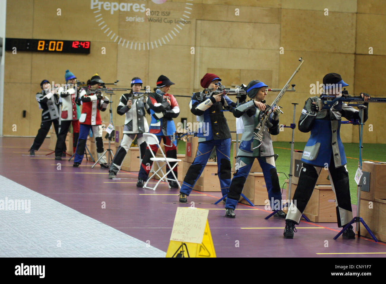 the womens 50m RIFLE at the ISSF Shooting World Cup - Royal Artillery ...