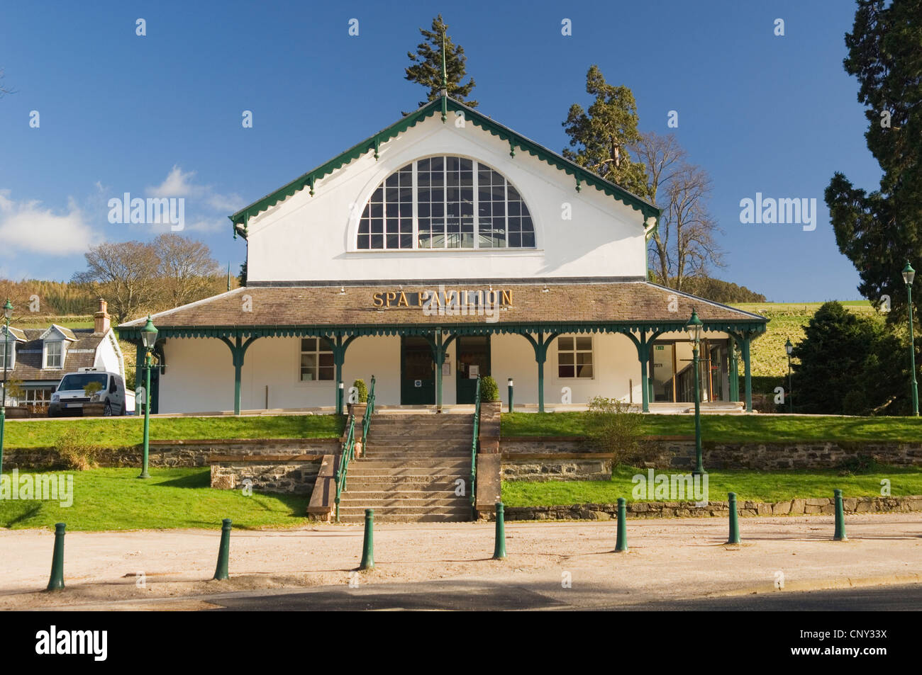 The Spa Pavillion, Strathpeffer, Ross-shire, Scotland Stock Photo - Alamy