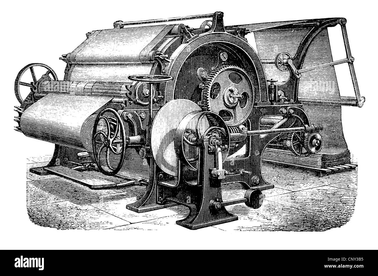 Fulling machine hi-res stock photography and images - Alamy