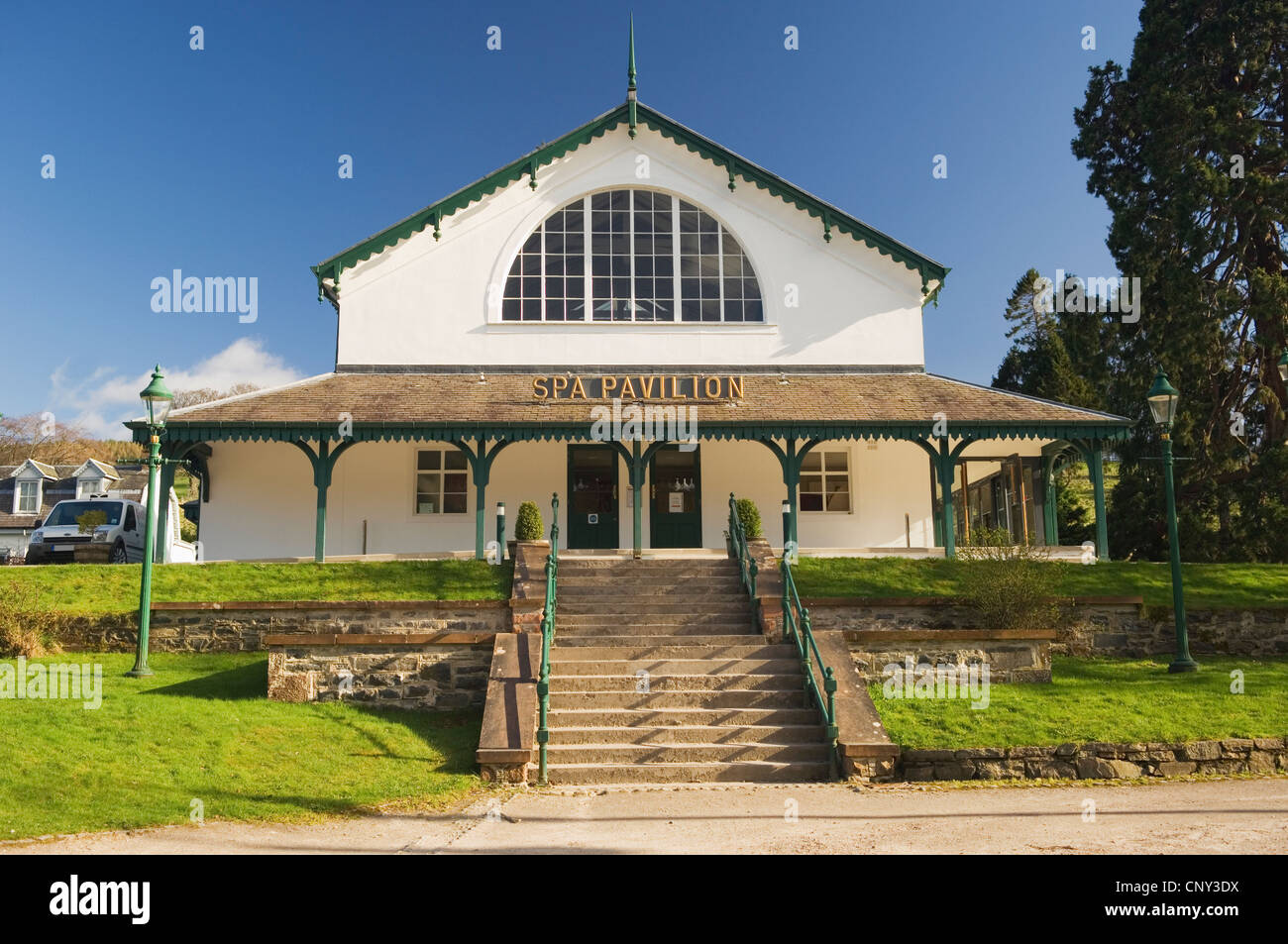 The Spa Pavillion, Strathpeffer, Ross-shire, Scotland Stock Photo - Alamy