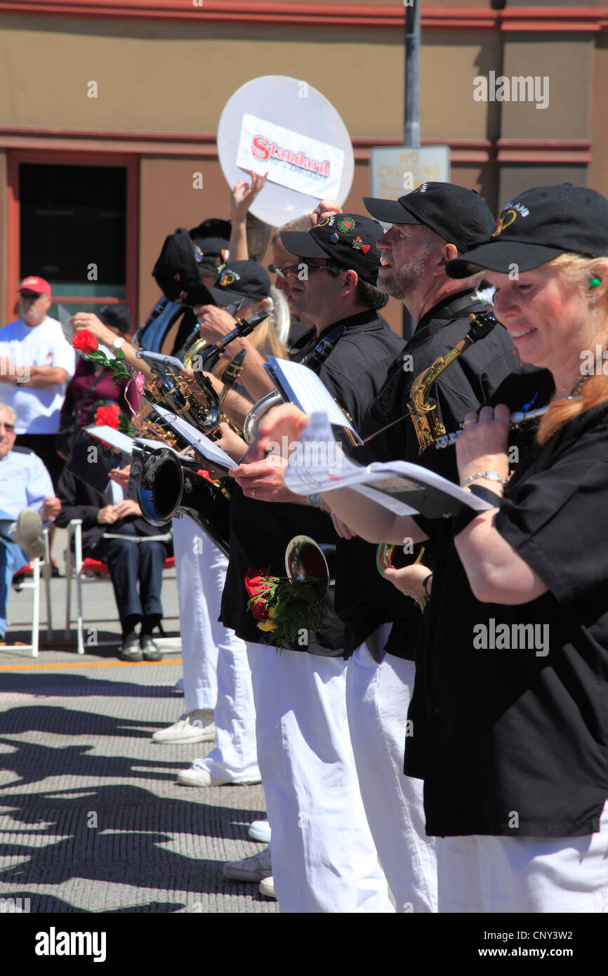 PORTLAND - JUNE 12: ROSE FESTIVAL ANNUAL PARADE 2010 in PORTLAND ...