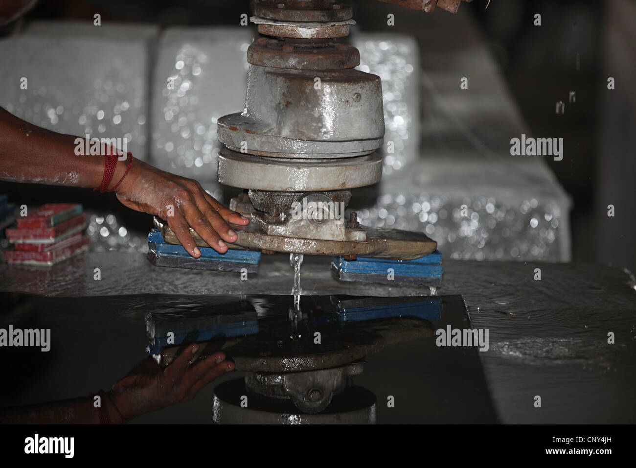 Polishing stone hi-res stock photography and images - Alamy