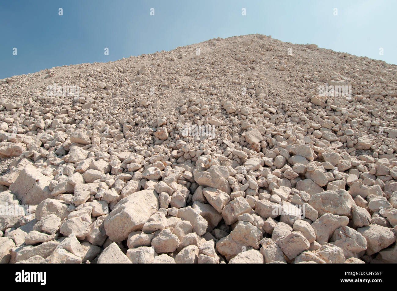 a mound of rubble for construction work Stock Photo - Alamy