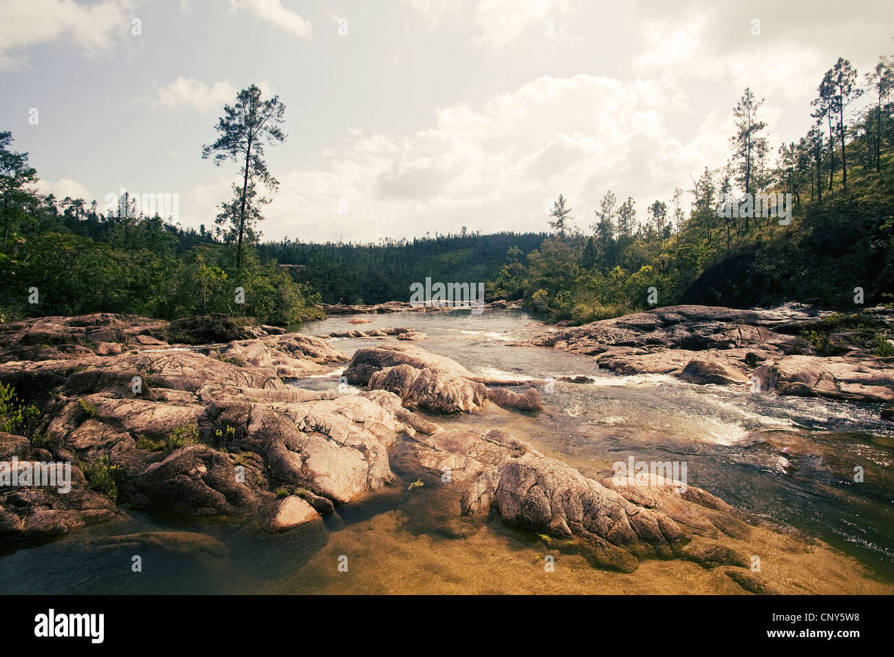 Rio On pools, Belize Stock Photo - Alamy