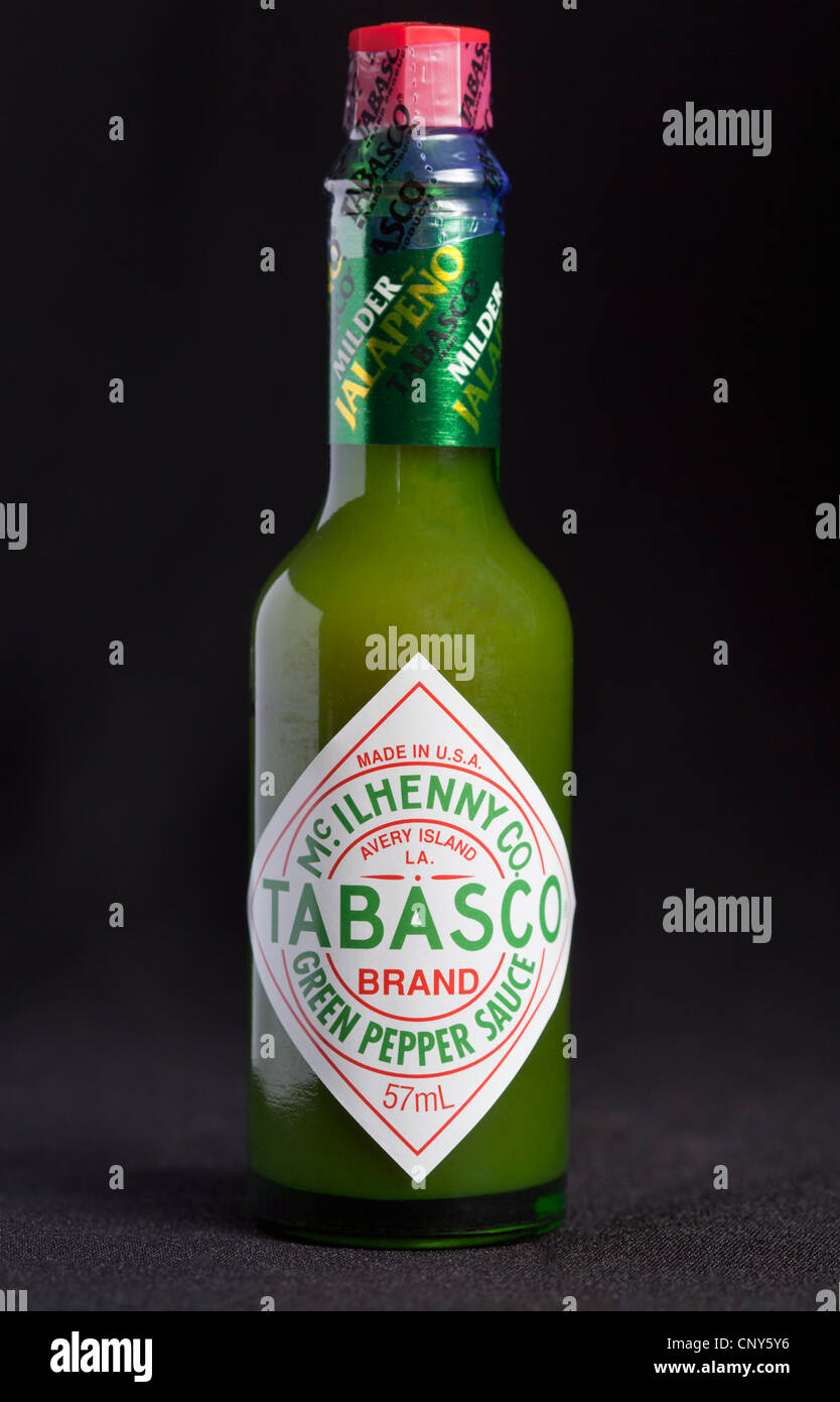 Tabasco sauce bottle hi-res stock photography and images - Alamy