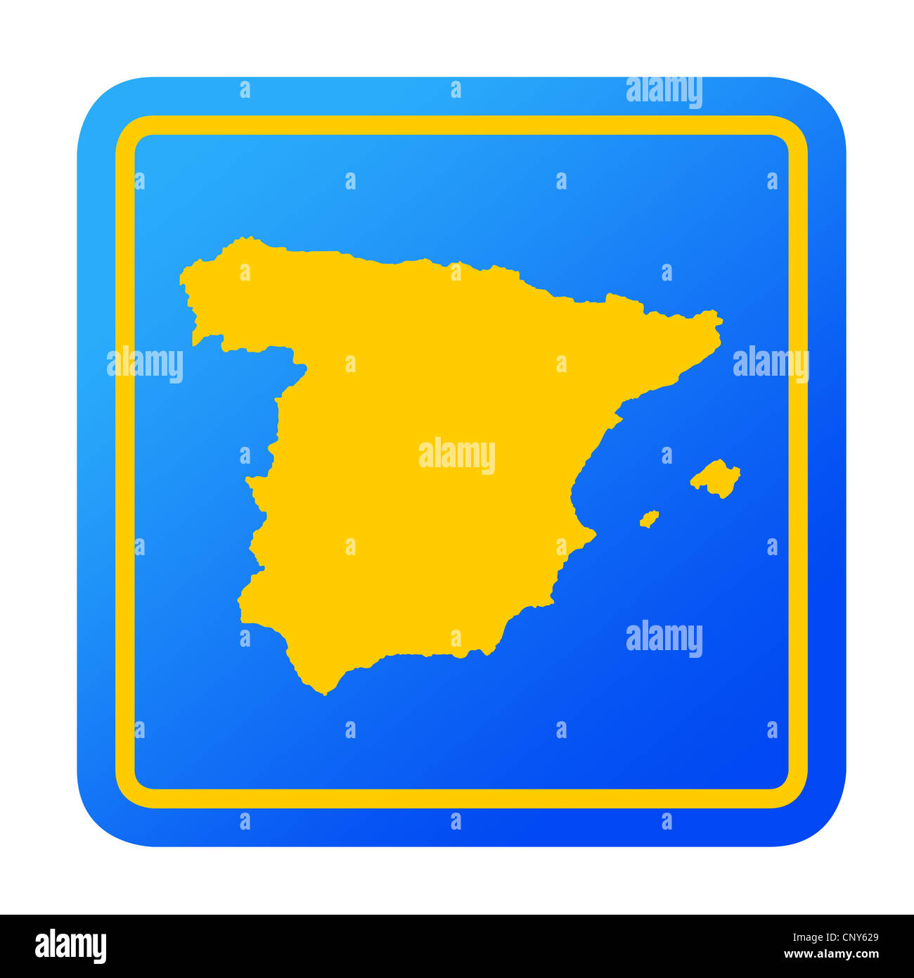 Map Of Iberia High Resolution Stock Photography and Images - Alamy