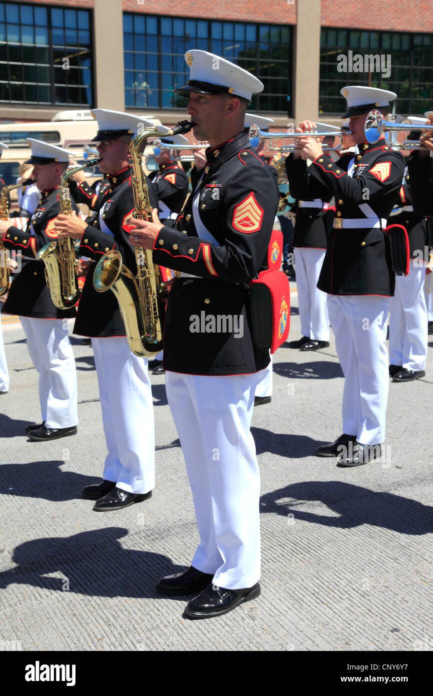 PORTLAND - JUNE 12: Rose Festival annual parade through downtown June ...