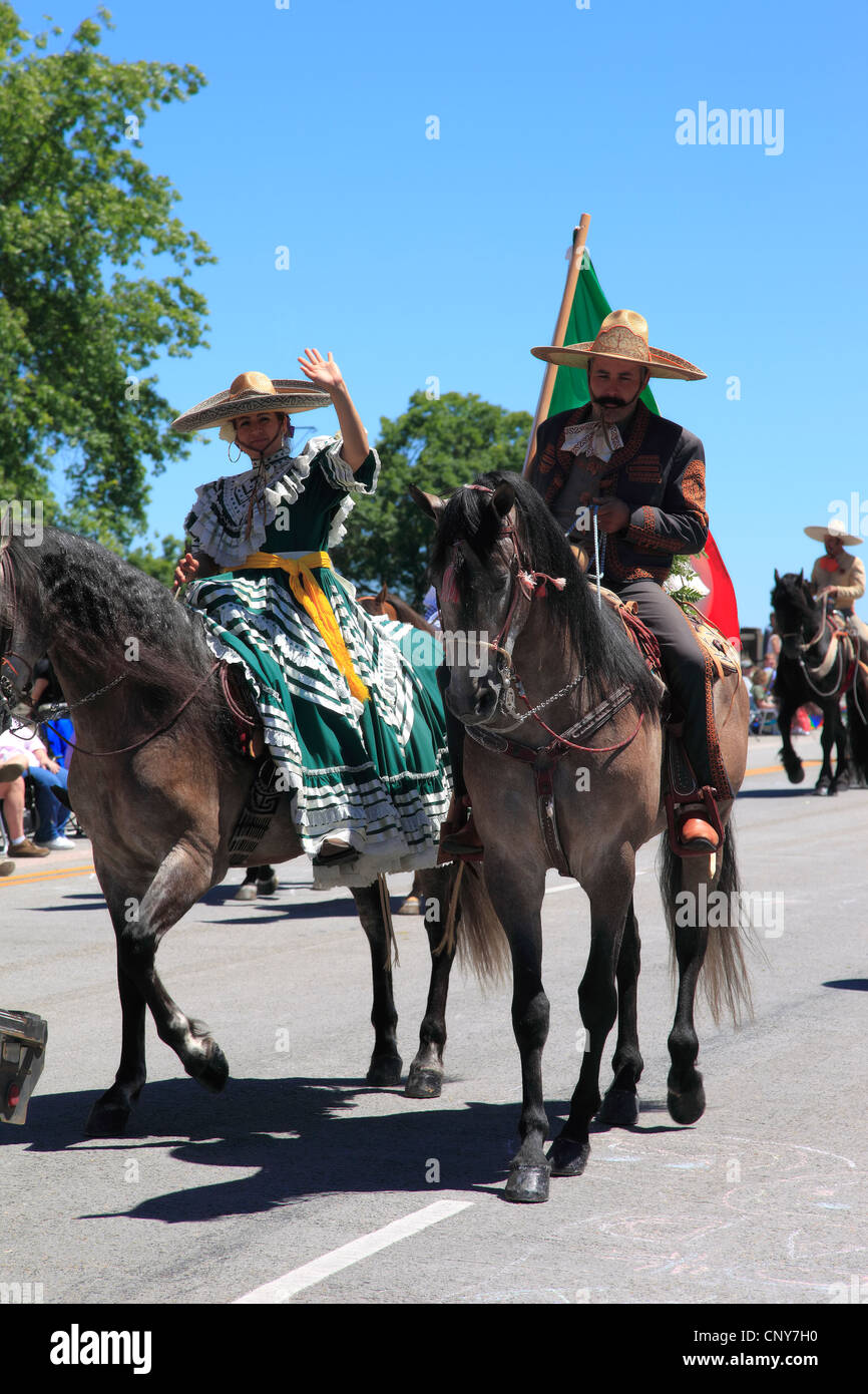 PORTLAND - JUNE 12: ROSE FESTIVAL ANNUAL PARADE 2010 in PORTLAND ...