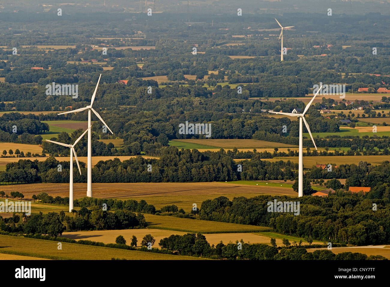 Wind wheels in muensterland hi-res stock photography and images - Alamy