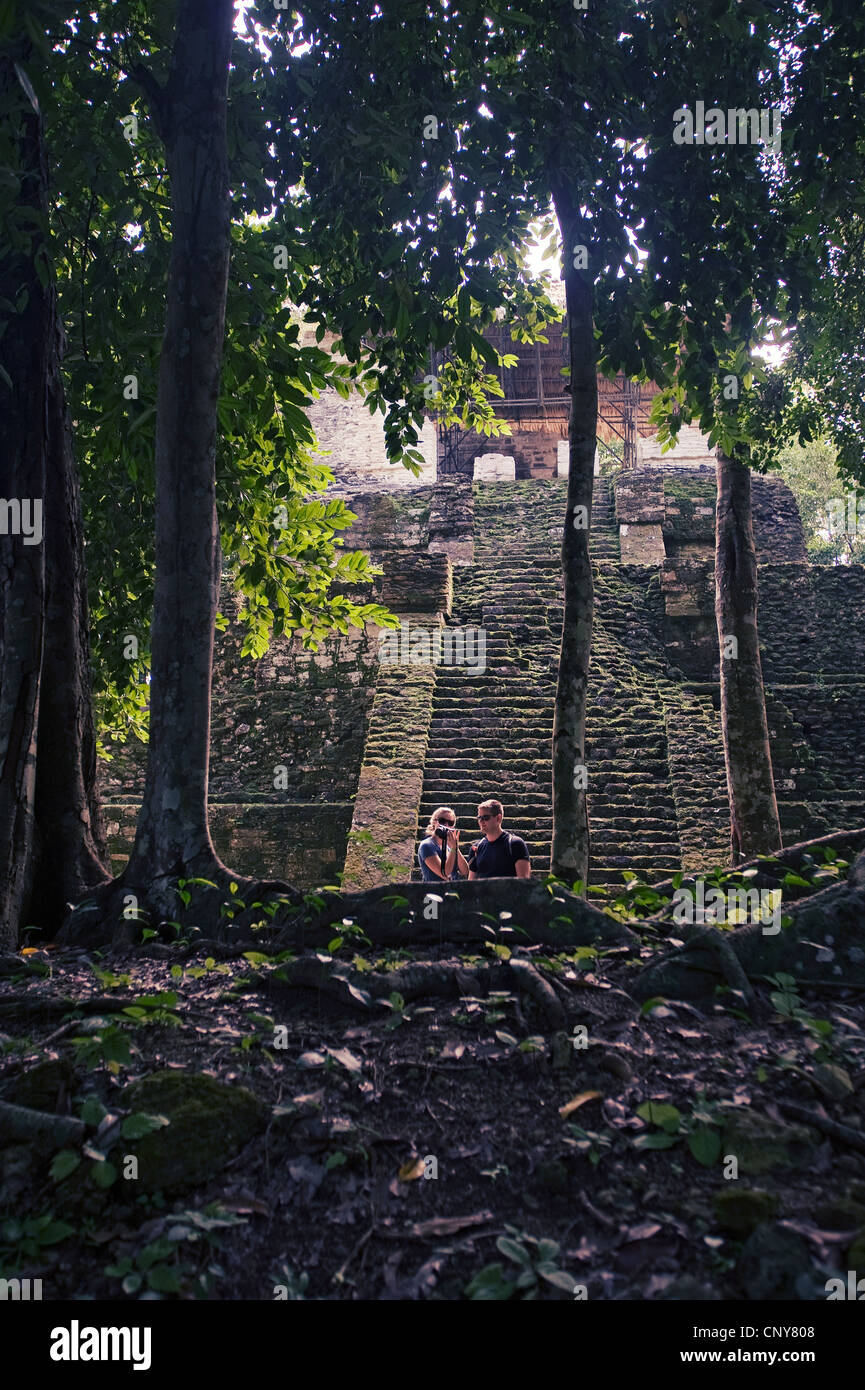Ruins of Topoxte, Guatemala Stock Photo - Alamy