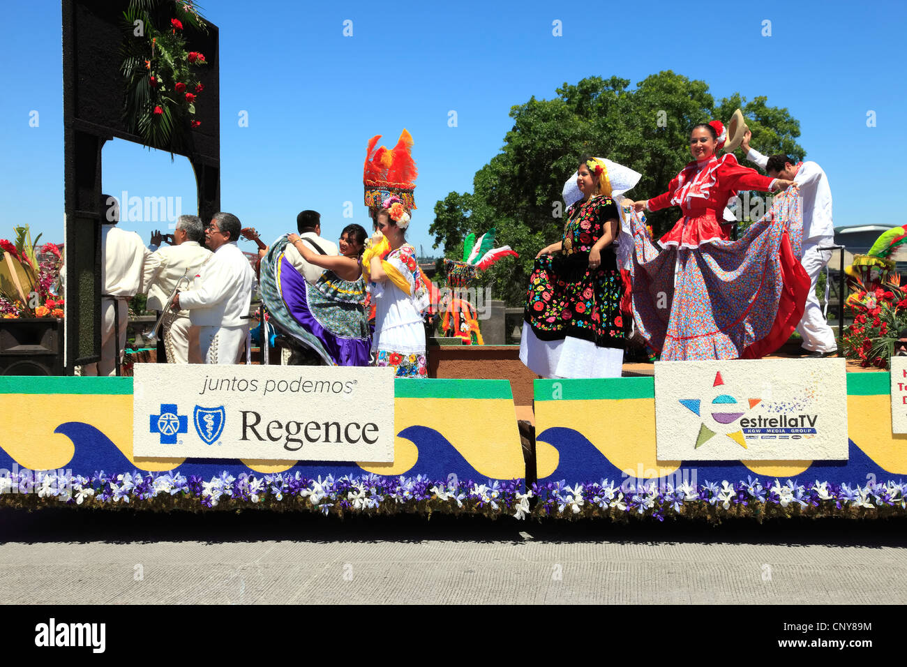 PORTLAND - JUNE 12: Rose Festival annual parade through downtown June ...