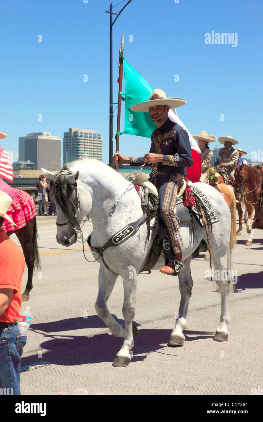 PORTLAND - JUNE 12: Rose Festival annual parade through downtown June ...