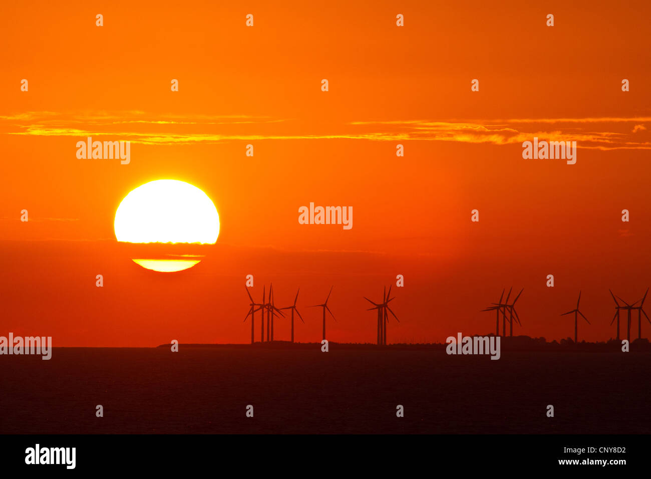 Windmills denmark hi-res stock photography and images - Alamy