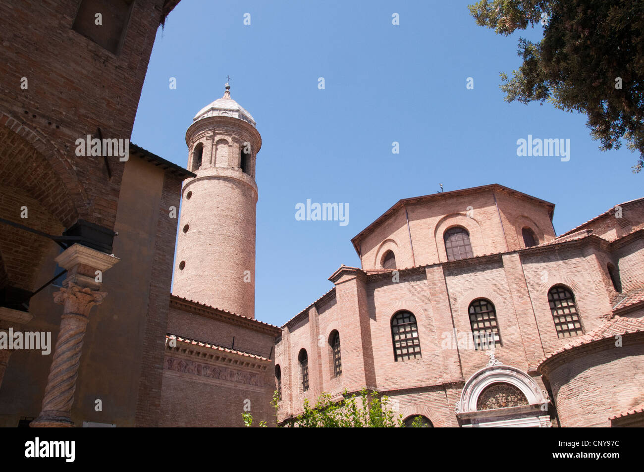 The central Italian city of Ravenna known for its superb Byzantine ...