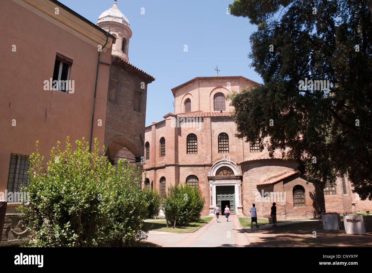 The central Italian city of Ravenna known for its superb Byzantine ...