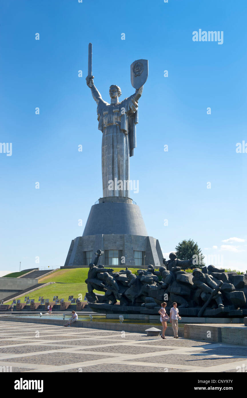 Motherland Statue - Rodina Mat, Kiev, Ukraine, Europe Stock Photo - Alamy