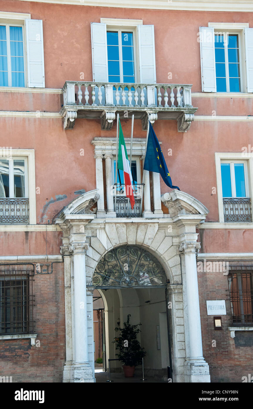 The central Italian city of Ravenna known for its superb Byzantine ...