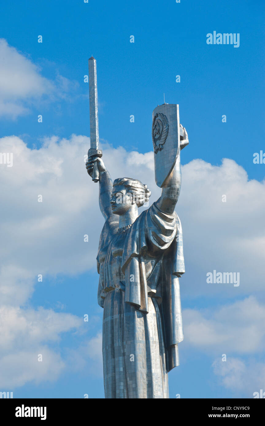Motherland Statue - Rodina Mat, Kiev, Ukraine, Europe Stock Photo - Alamy