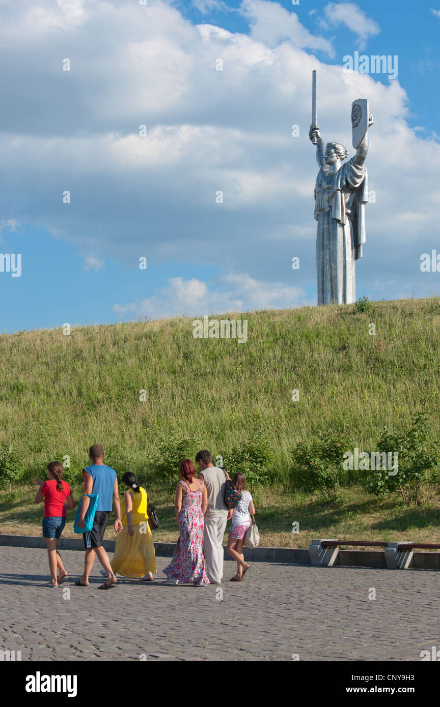 Motherland Statue - Rodina Mat, Kiev, Ukraine, Europe Stock Photo - Alamy