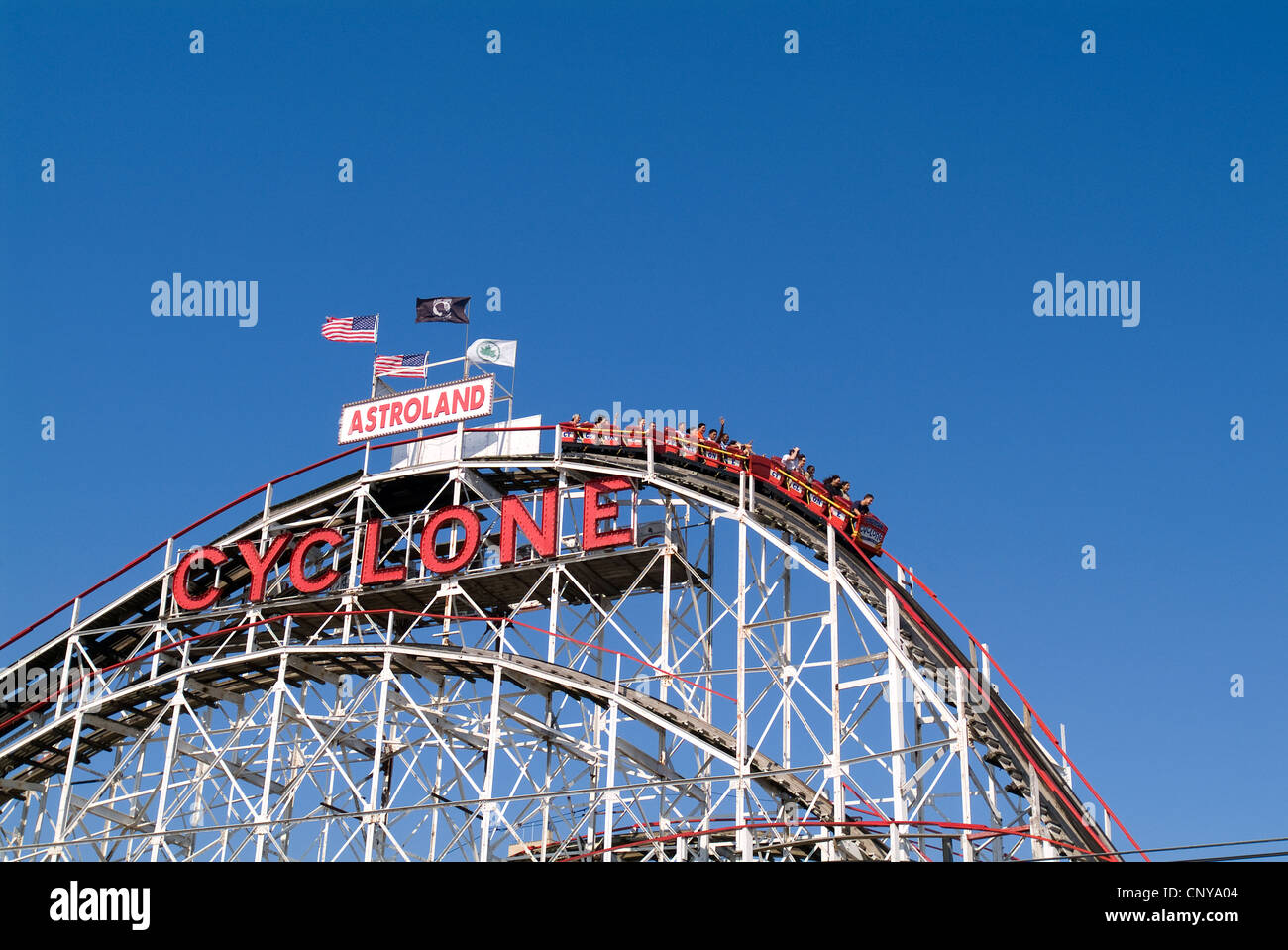 Coney island cyclone hi-res stock photography and images - Alamy