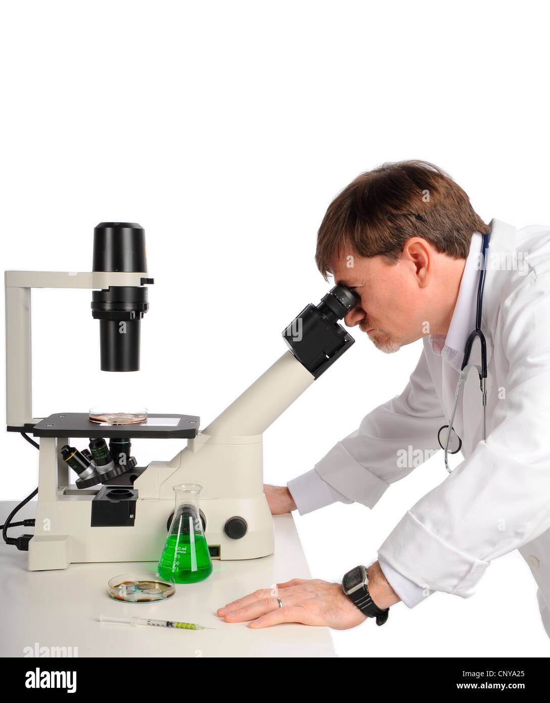 Germs microscope hi-res stock photography and images - Alamy