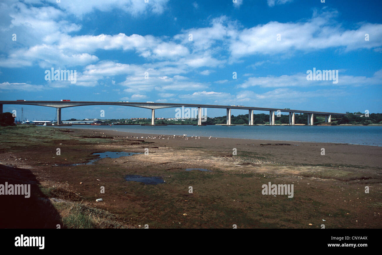 The Orwell Bridge Stock Photo - Alamy