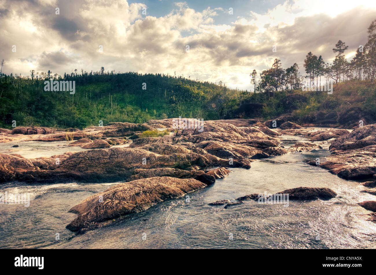 Rio On pools, Belize Stock Photo - Alamy