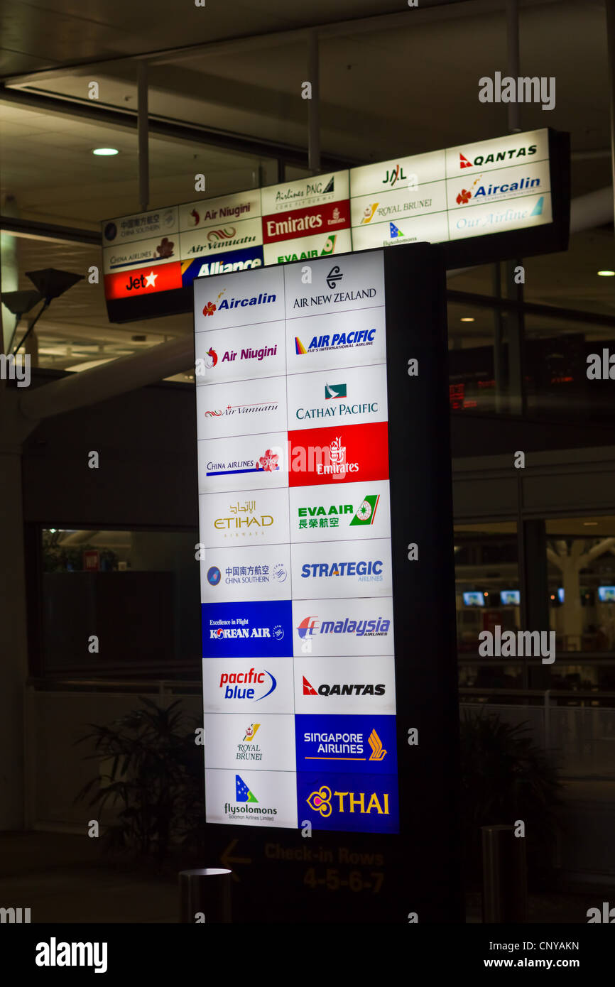 Brisbane airport terminal hi-res stock photography and images - Alamy
