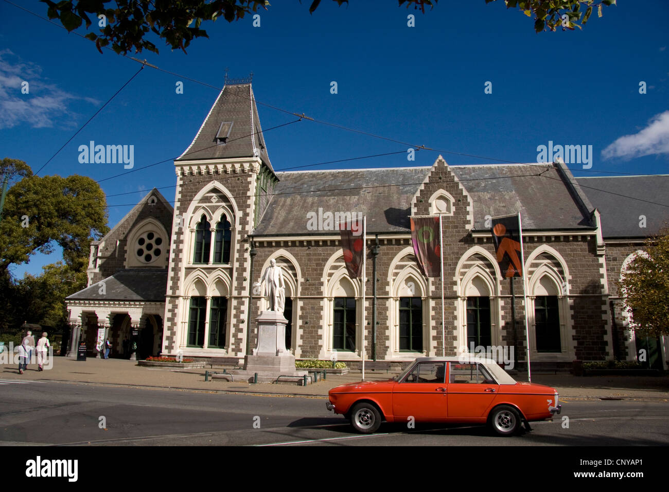 The front of Canterbury Museum, Christchurch Stock Photo - Alamy