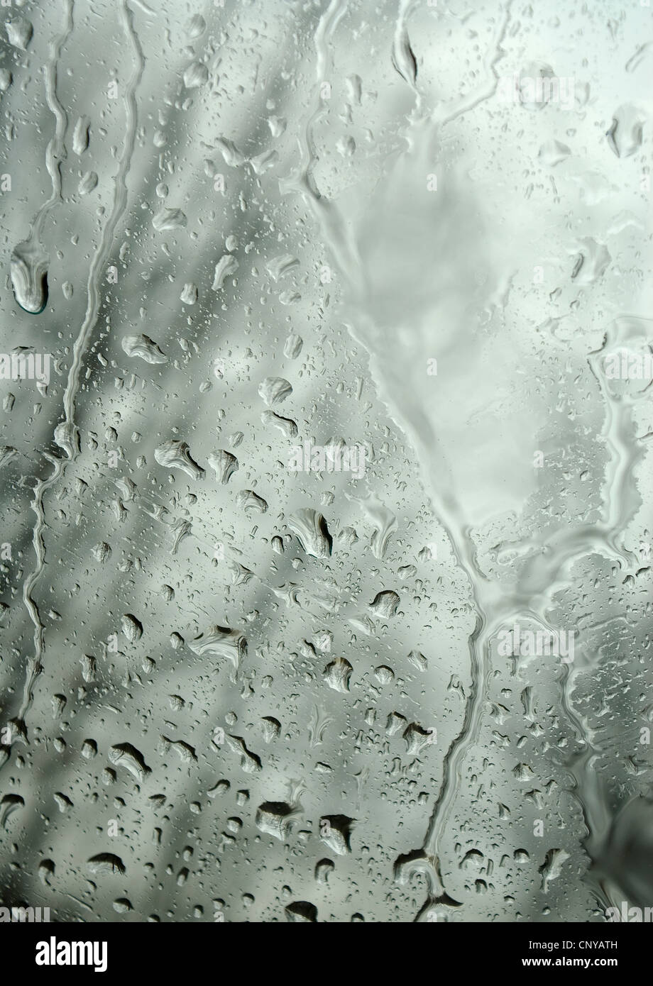 drops on the glass Stock Photo - Alamy