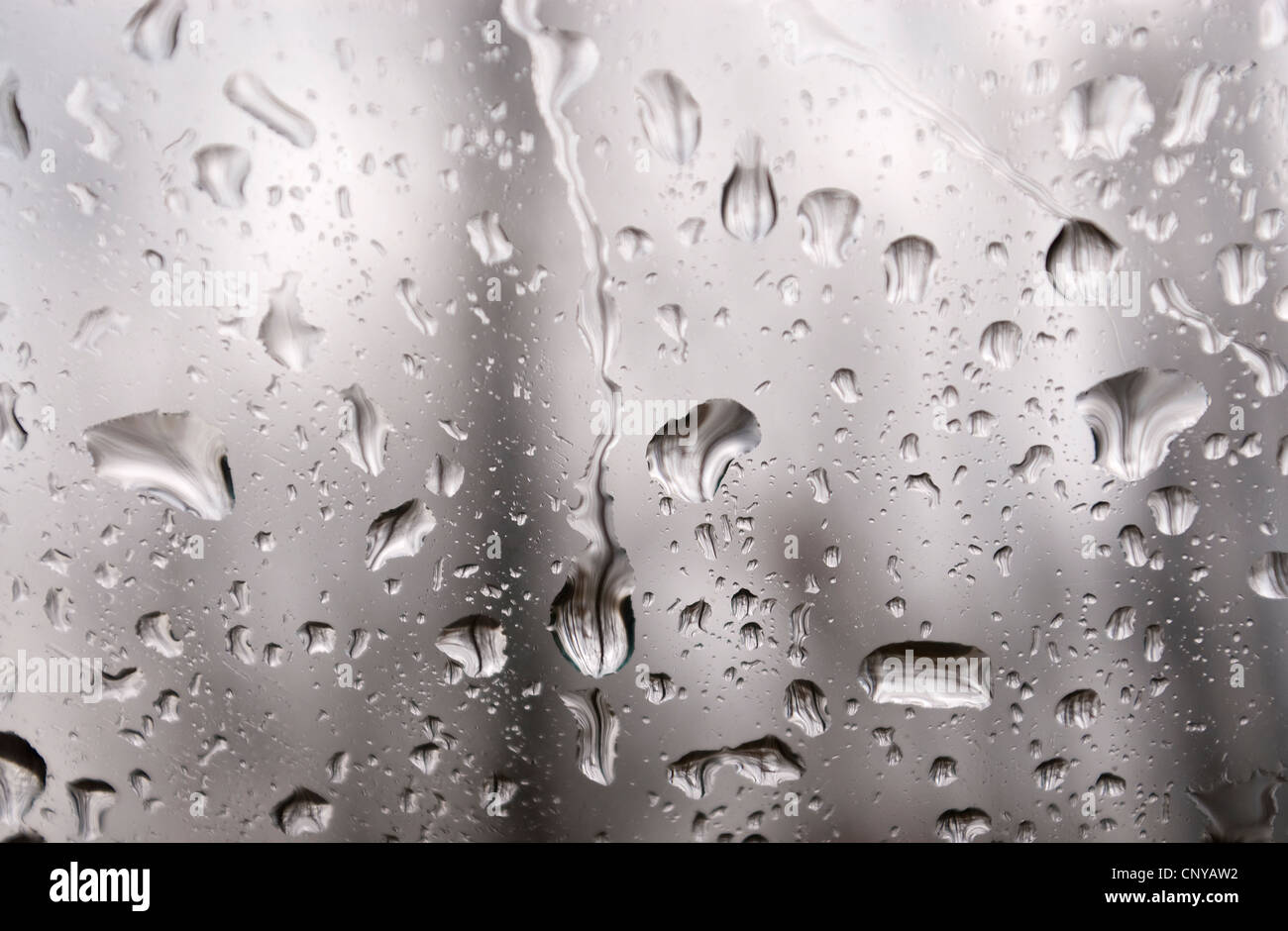 drops on the glass Stock Photo - Alamy