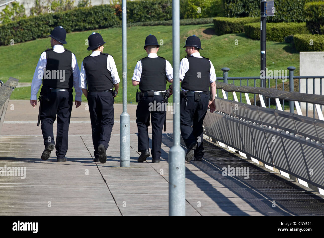 Police patrolling hi-res stock photography and images - Alamy