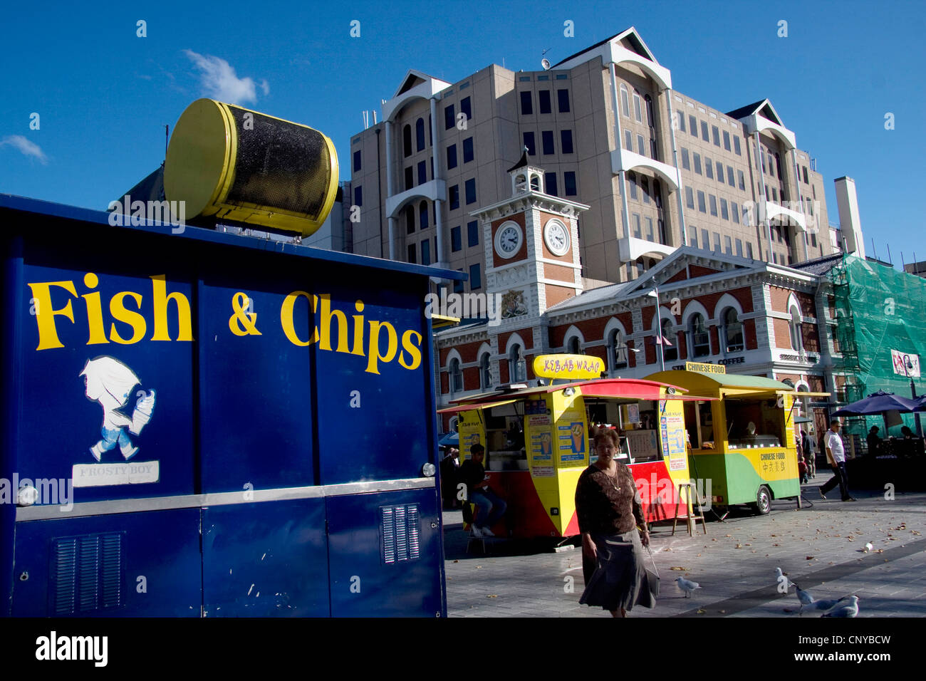Chips stall hi-res stock photography and images - Alamy