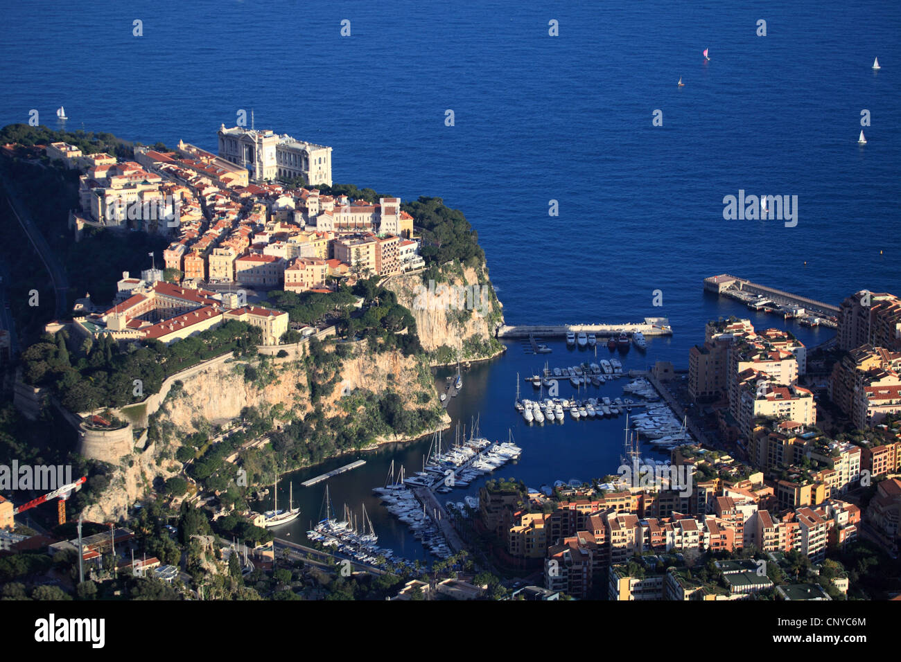 Overhead view principality monaco hi-res stock photography and images ...