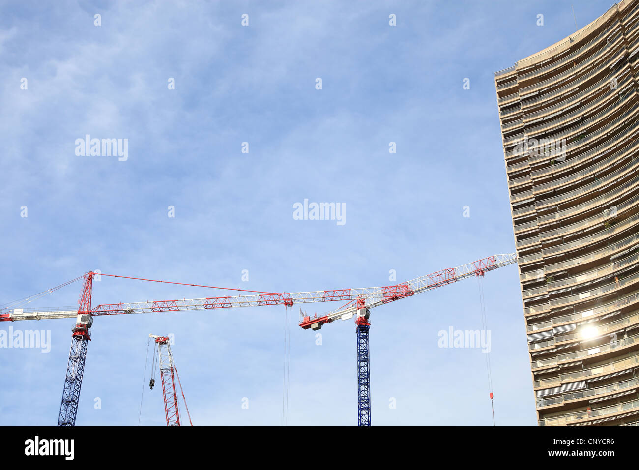 Tower building in construction hi-res stock photography and images - Alamy