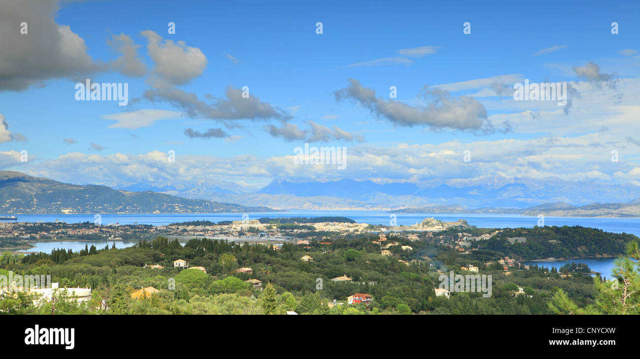 Corfu town landscape hi-res stock photography and images - Alamy