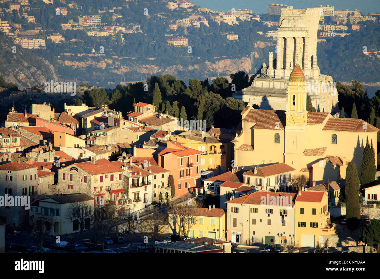 Roman monument trophy augustus trophy alpes hi-res stock photography ...