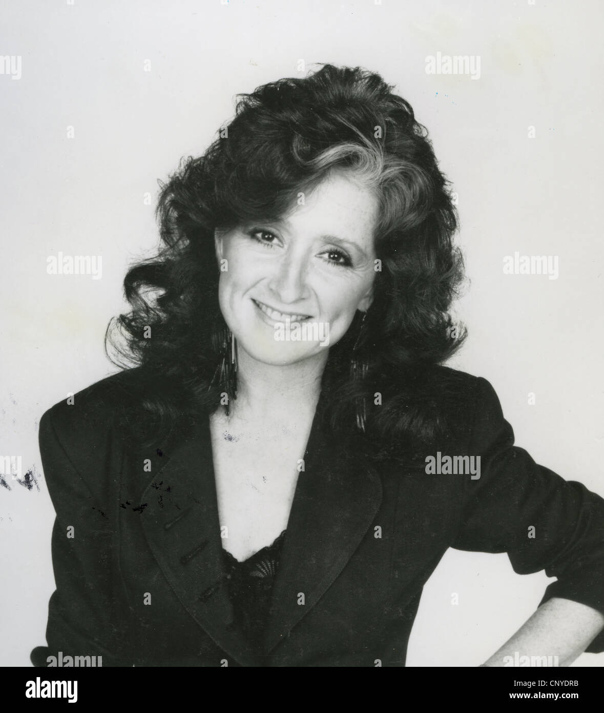 BONNIE RAITT Promotional photo of US Blues musician in 1989. Photo ...