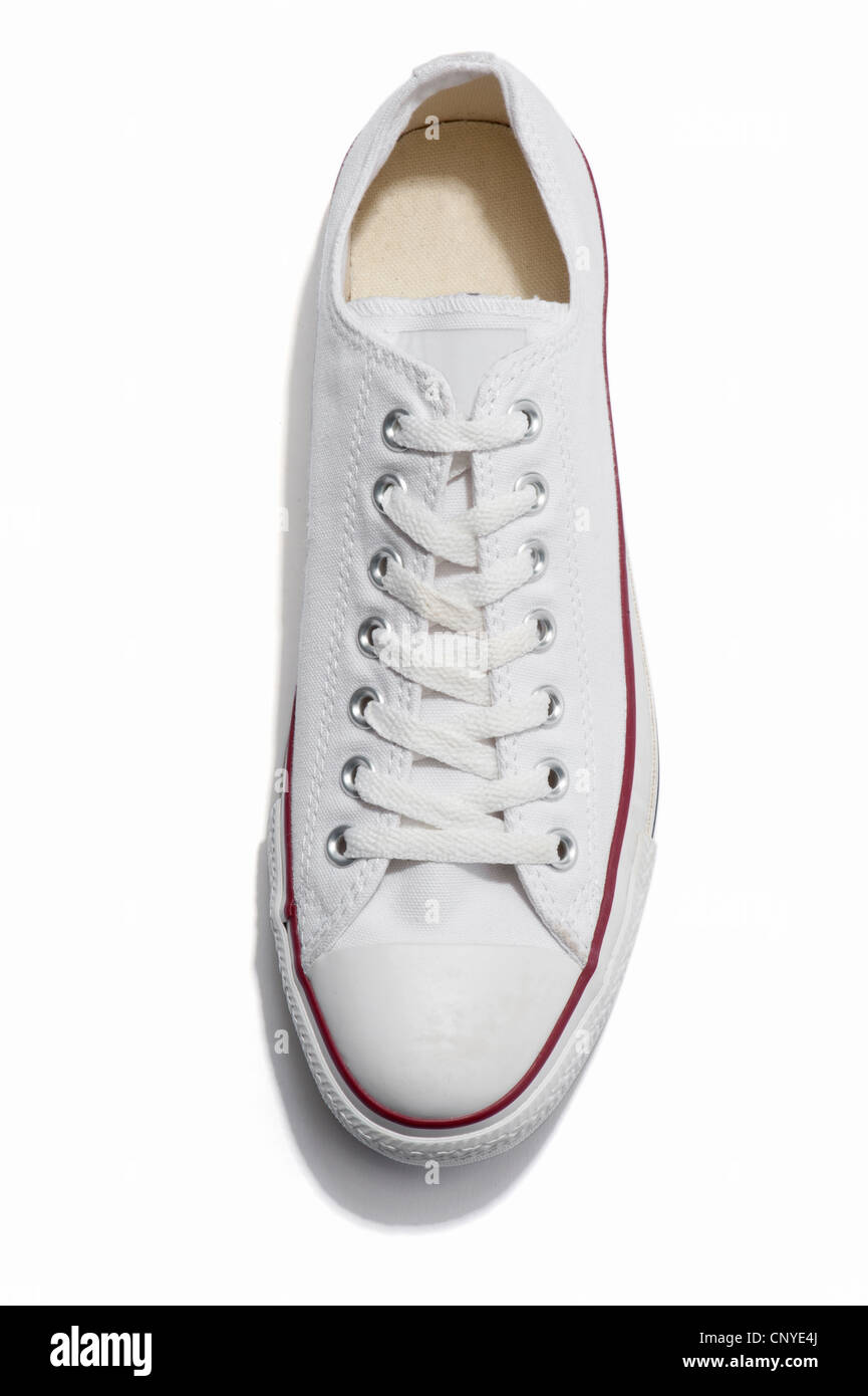 White plimsolls hi-res stock photography and images - Alamy