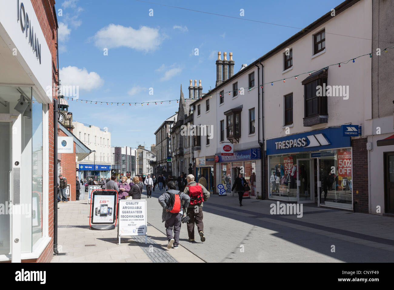 Bangor high street hi-res stock photography and images - Alamy