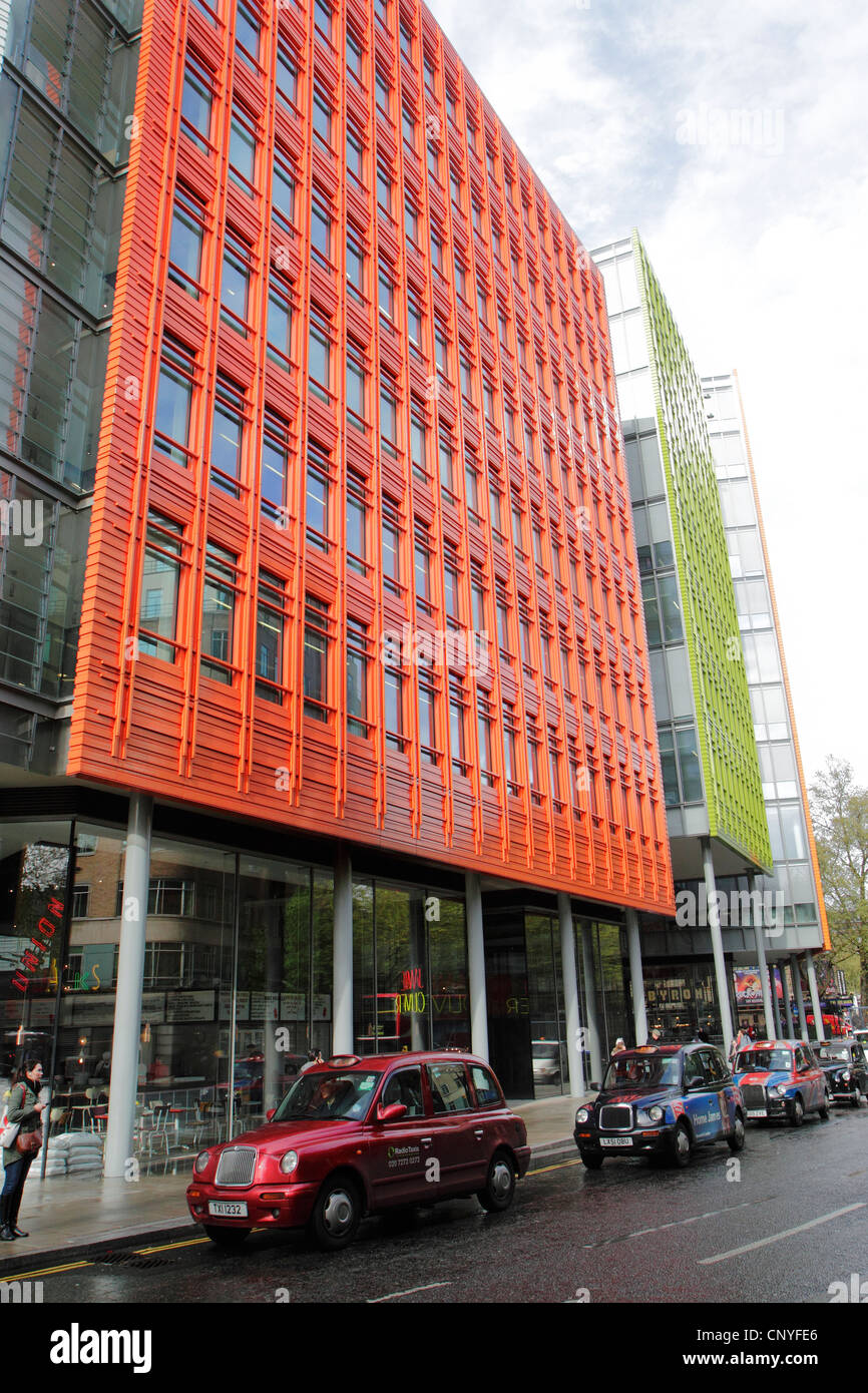 St Giles Piazza, London UK Stock Photo - Alamy