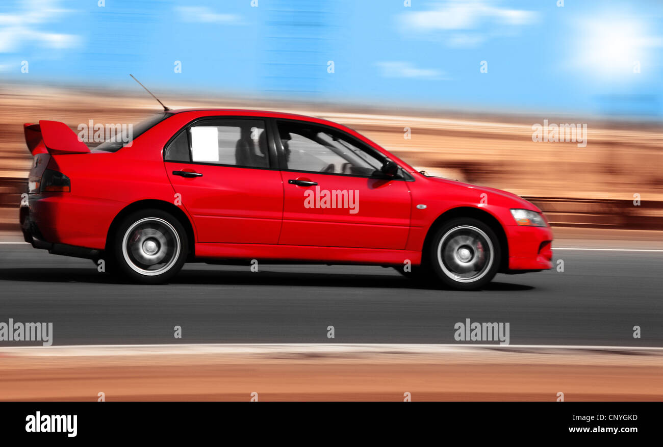 Red sport car hi-res stock photography and images - Alamy