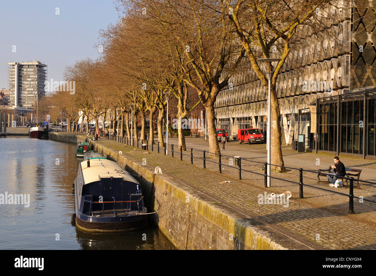 Floating Harbour in Bristol, UK Stock Photo - Alamy